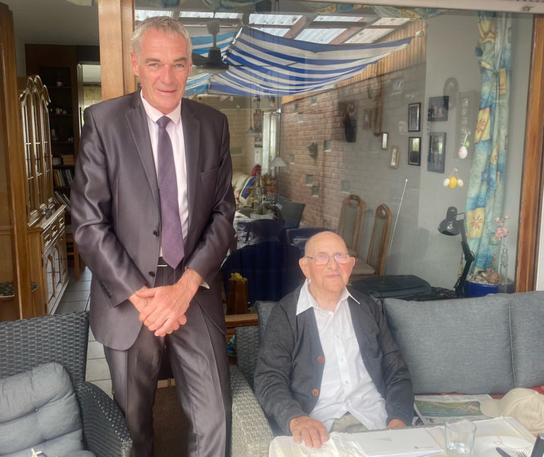 102. Geburtstag in Neukirchen Josef Oster feiert in der Blumenstraße ...