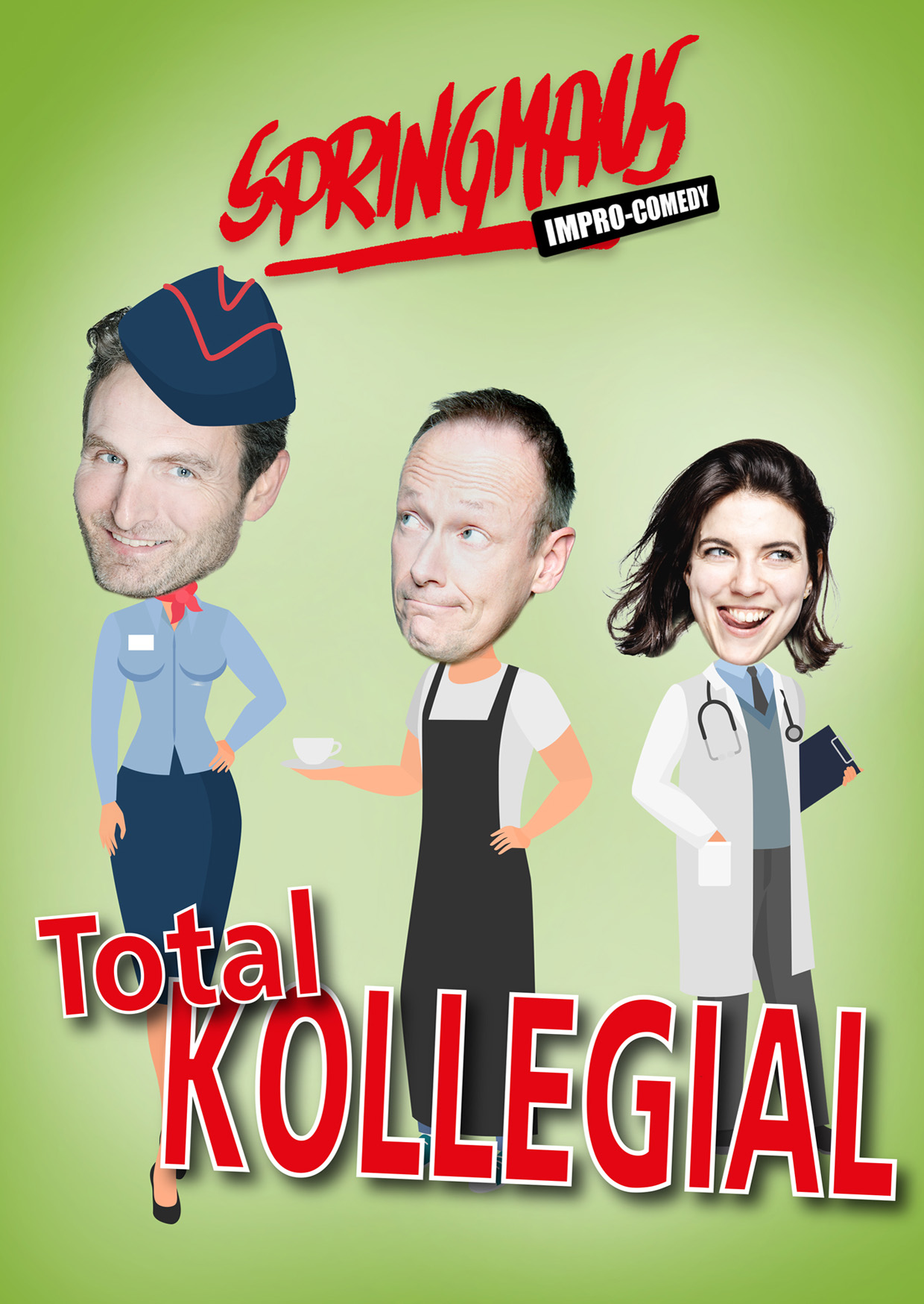 SPRINGMAUS – „TOTAL KOLLEGIAL“ – LokaleBlicke